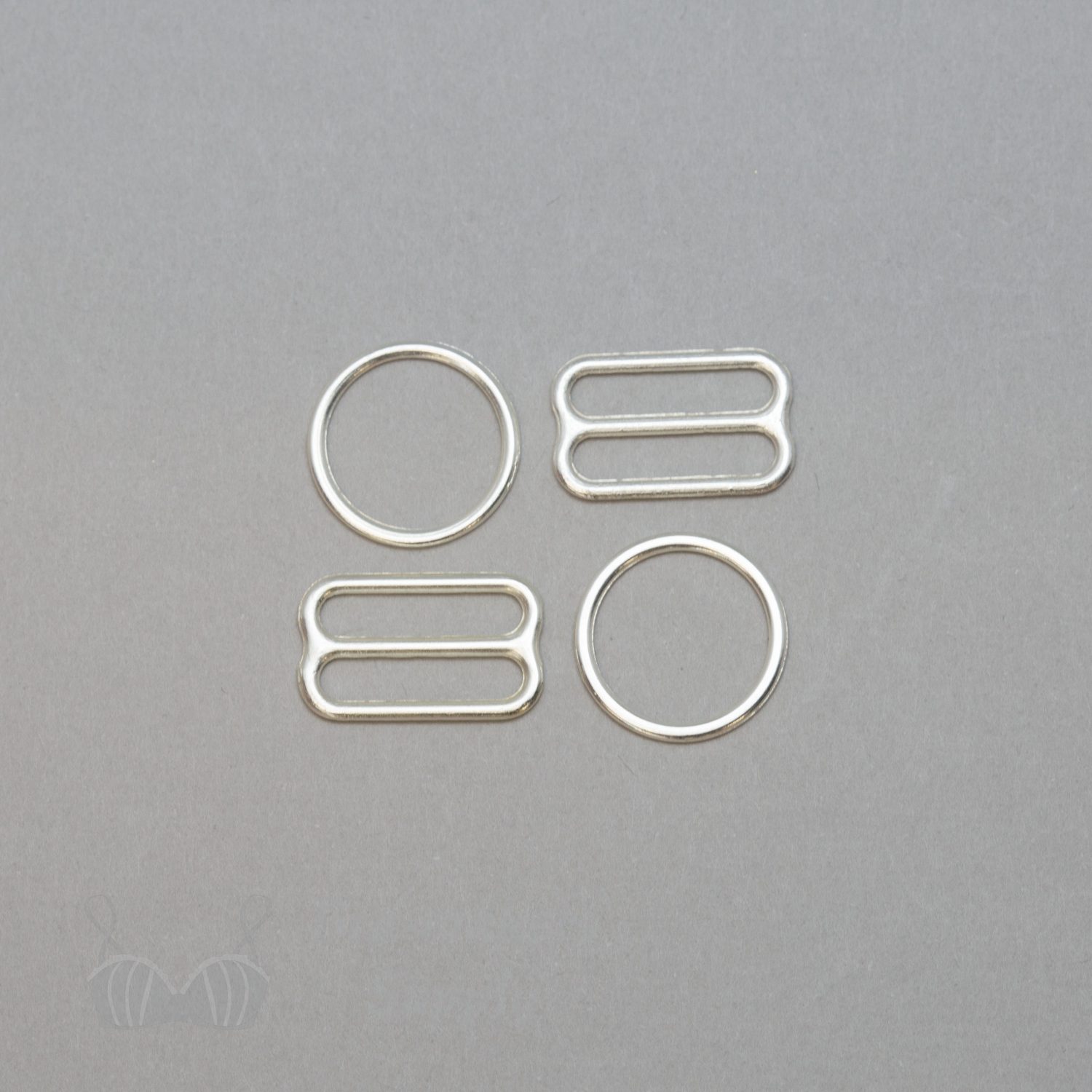 Jewellery Quality Metal Rings Sliders - Bra-Makers Supply