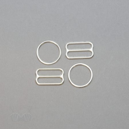 Jewellery Quality Metal Rings Sliders - Bra-Makers Supply