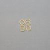Jewellery Quality Metal Rings Sliders - Bra-Makers Supply