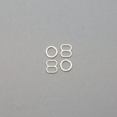 Jewellery Quality Metal Rings Sliders - Bra-Makers Supply