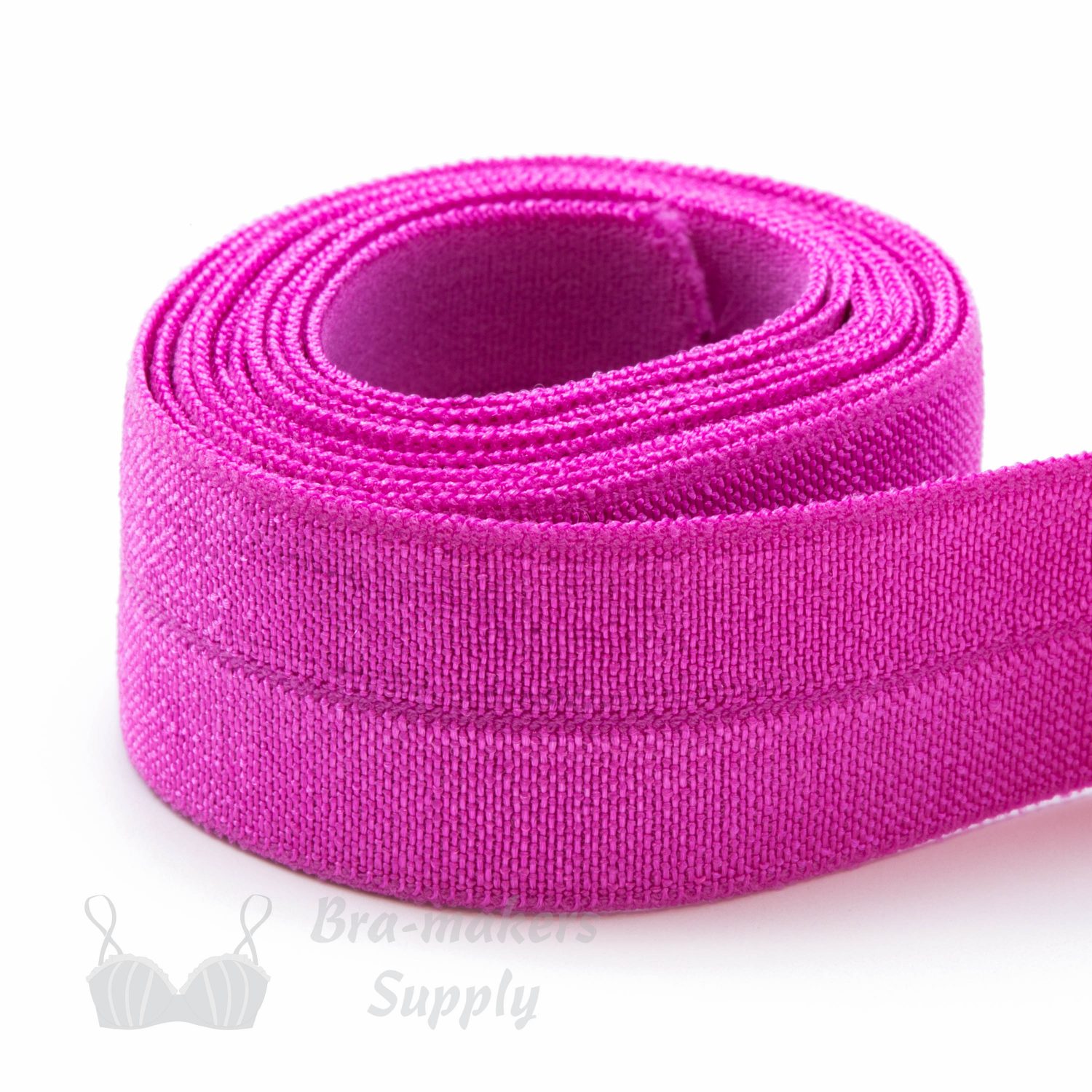 Pre-Folded Matte Picot Fold-Over Elastic Binding - Bra-Makers Supply