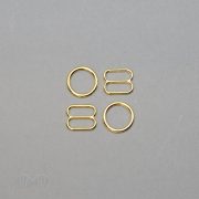 Jewellery Quality Metal Rings Sliders - Bra-Makers Supply