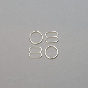 Jewellery Quality Metal Rings Sliders - Bra-Makers Supply