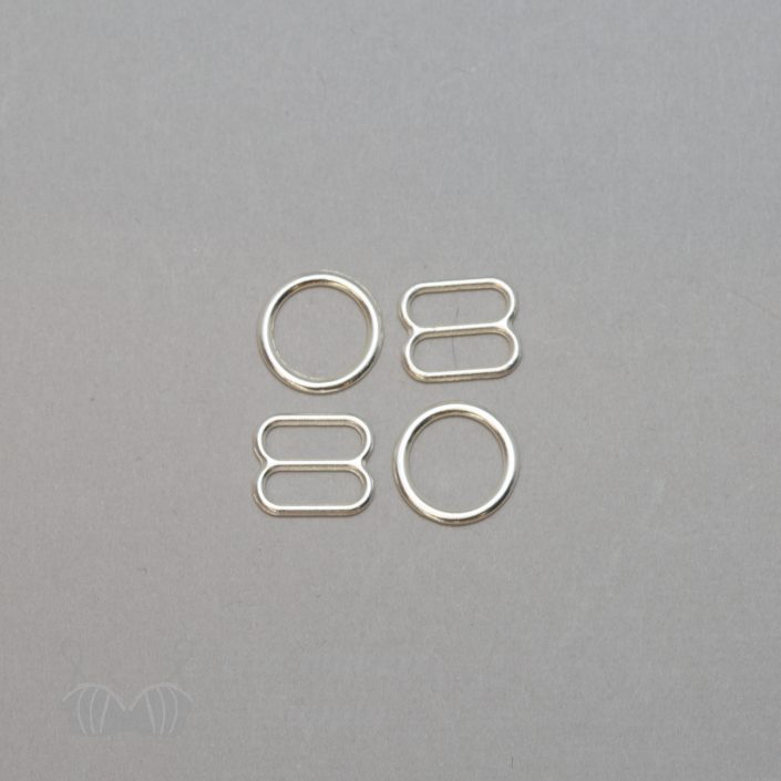 Jewellery Quality Metal Rings Sliders - Bra-Makers Supply