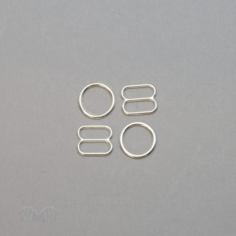 Jewellery Quality Metal Rings Sliders - Bra-Makers Supply