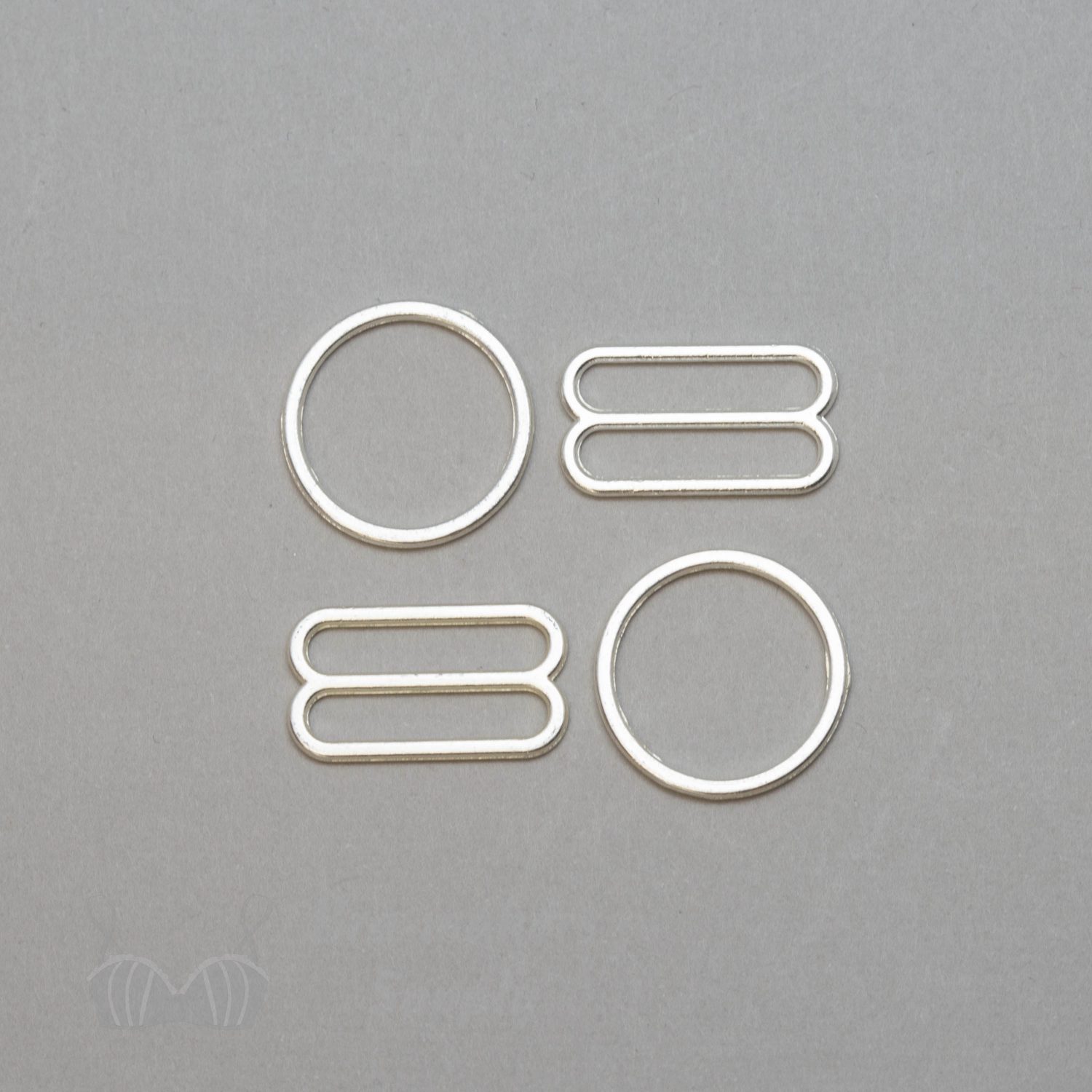 Jewellery Quality Metal Rings Sliders - Bra-Makers Supply