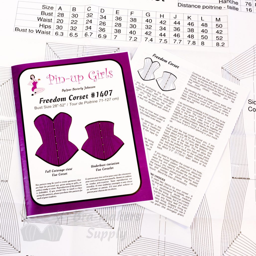 Freedom Corset Pattern - Bra-Makers Supply