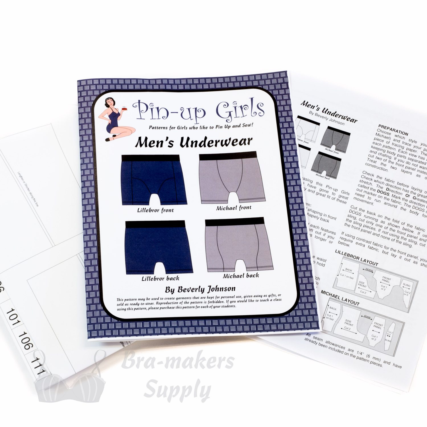 Mens Underwear Pattern - Bra-Makers Supply