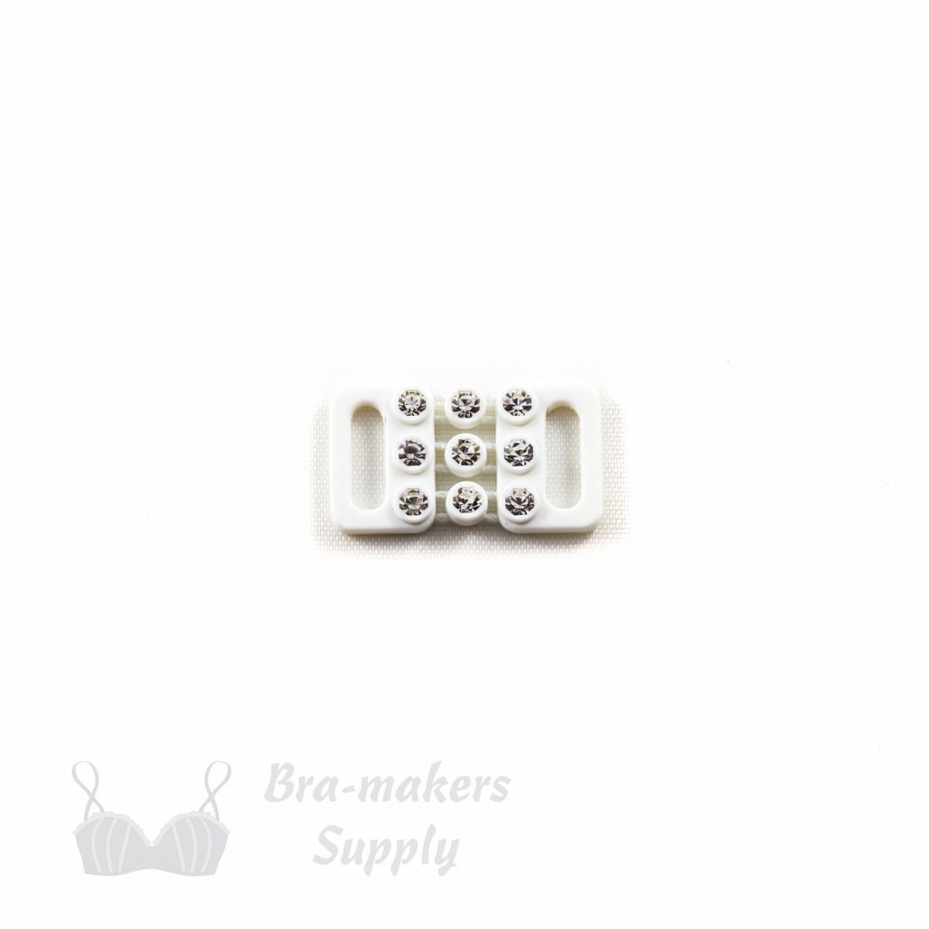 Small Crystal Bra Bridge Connector Strap Connectors - Bra-Makers Supply