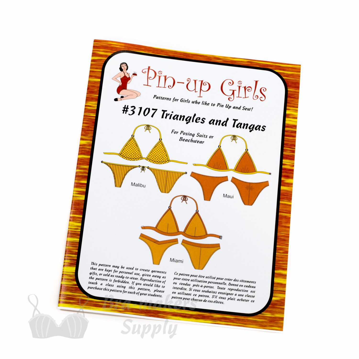 Triangles Tangas Bikini Patterns Bra Makers Supply