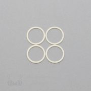 Nylon Coated Metal Sliders Rings - Bra-Makers Supply