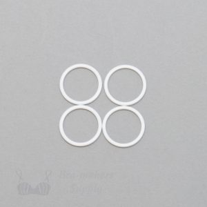 Nylon Coated Metal Sliders Rings - Bra-Makers Supply