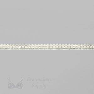 Half Inch Champagne Rigid Lace Trim - Bra-Makers Supply