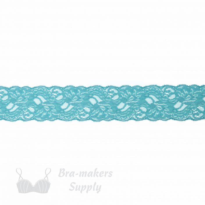 Half Inch Off-White Floral Stretch Edging - Bra-Makers Supply