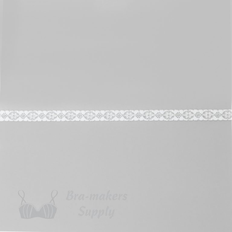 Half Inch Off-White Floral Stretch Edging – Bra-makers Supply the ...