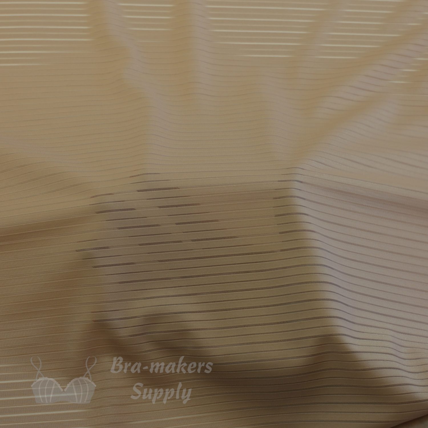 Sheer Stripe Duoplex Bra Cup Fabric available only at Bra-Makers Supply