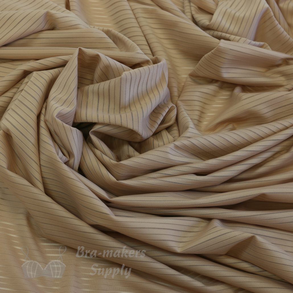 Sheer Stripe Duoplex Bra Cup Fabric available only at Bra-Makers Supply