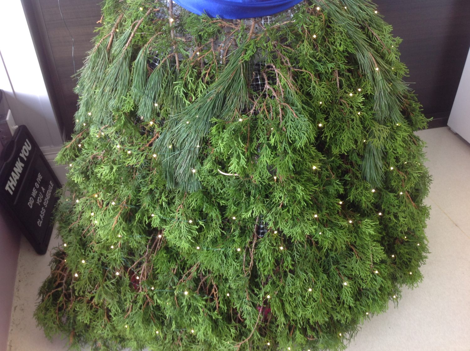 A Christmas Mannequin tree - how to make your own with help from the ...