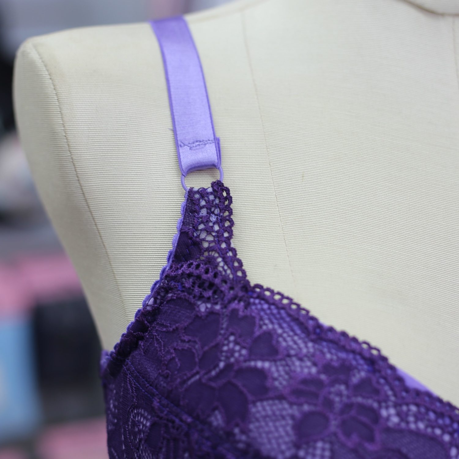 Amethyst Lace Bra Pattern -bra pattern from Bra Makers Supply