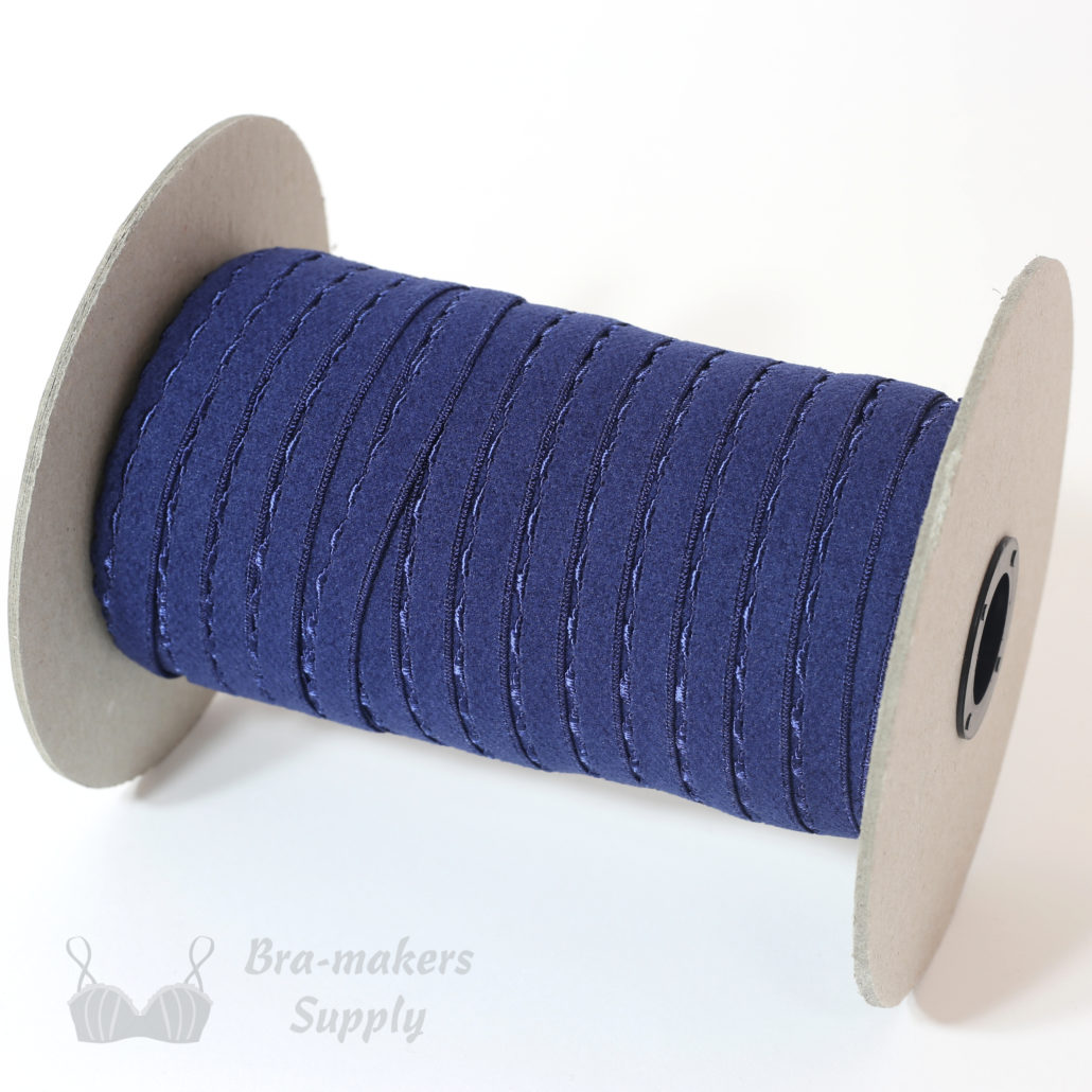 Scalloped Edge Plush Back Band Elastic-Bulk Rolls - Bra-Makers Supply