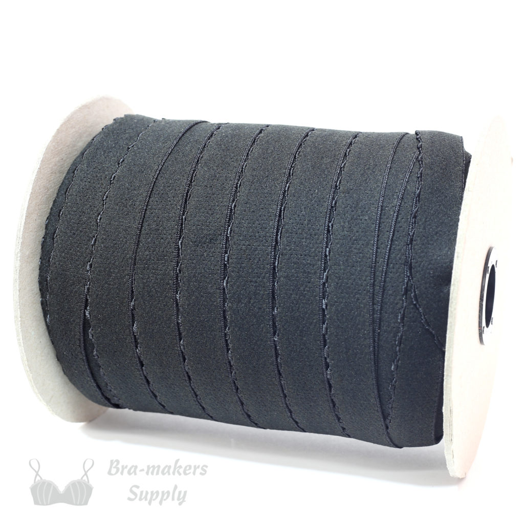 Scalloped Edge Plush Back Band Elastic-Bulk Rolls - Bra-Makers Supply