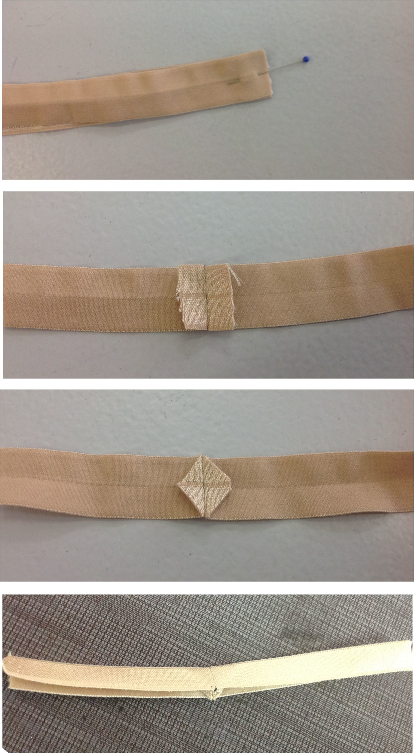 Fold-over elastic and how to use it - a tutorial by Bra-makers Supply