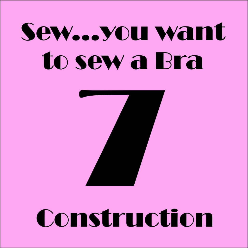 Bra-making Classes - offered online through Bra-makers Supply and Craftsy