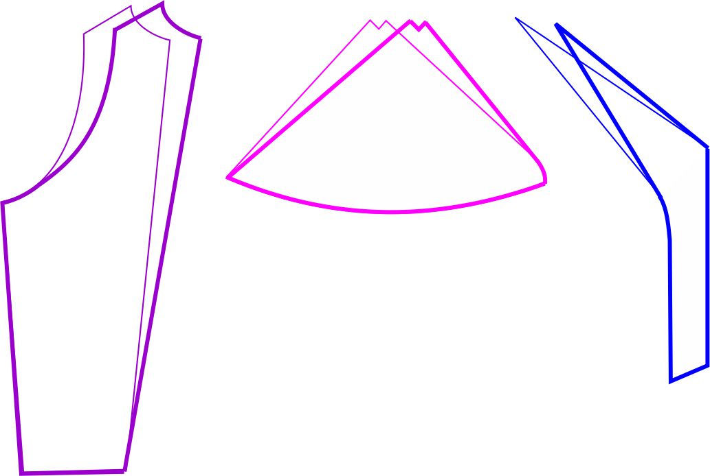 How to move the strap on Ingrid bra pattern - a tutorial from the Fairy ...