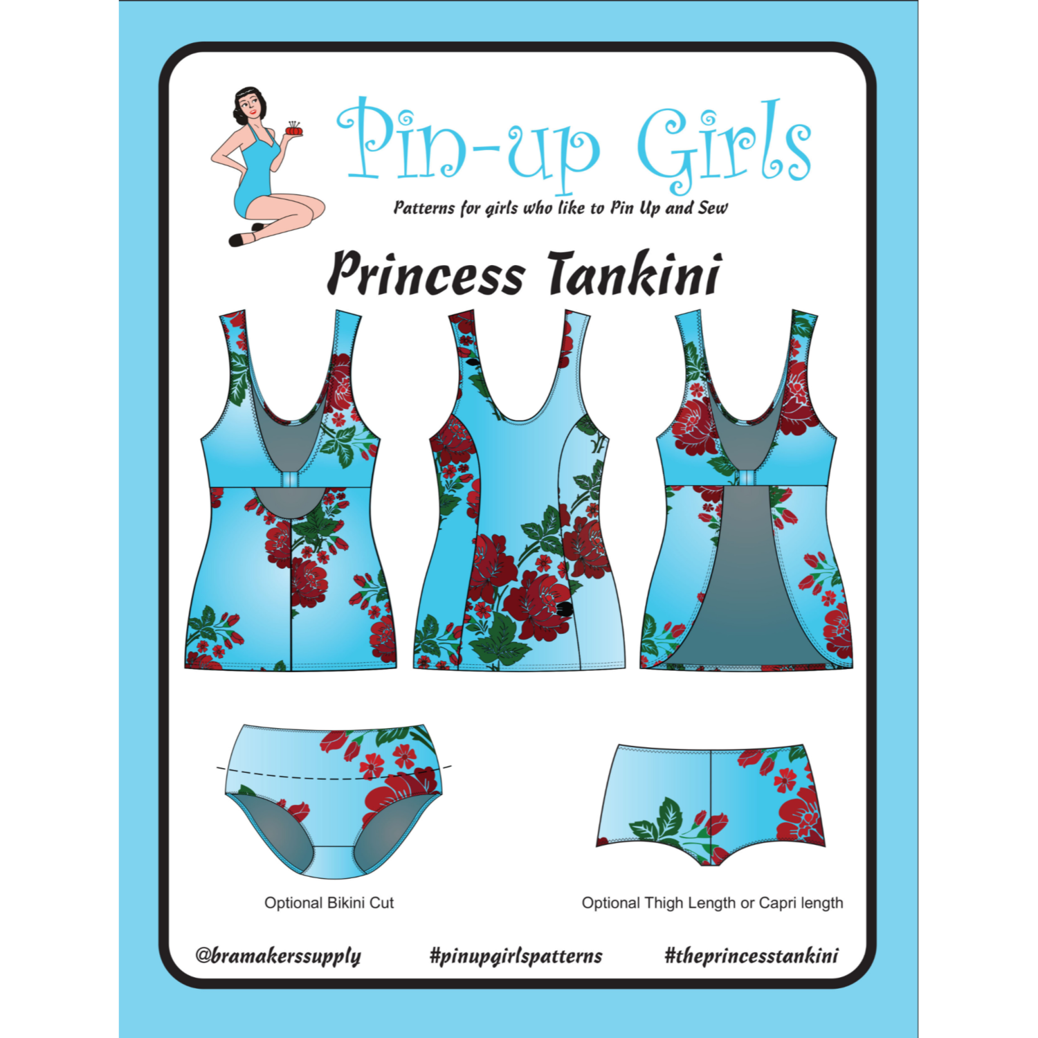 Princess Tankini Pattern - Bra-Makers Supply