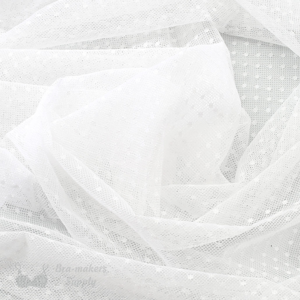 Adore Dot Stretch Tulle Fabric | a classic stretch tulle fabric | Bra ...