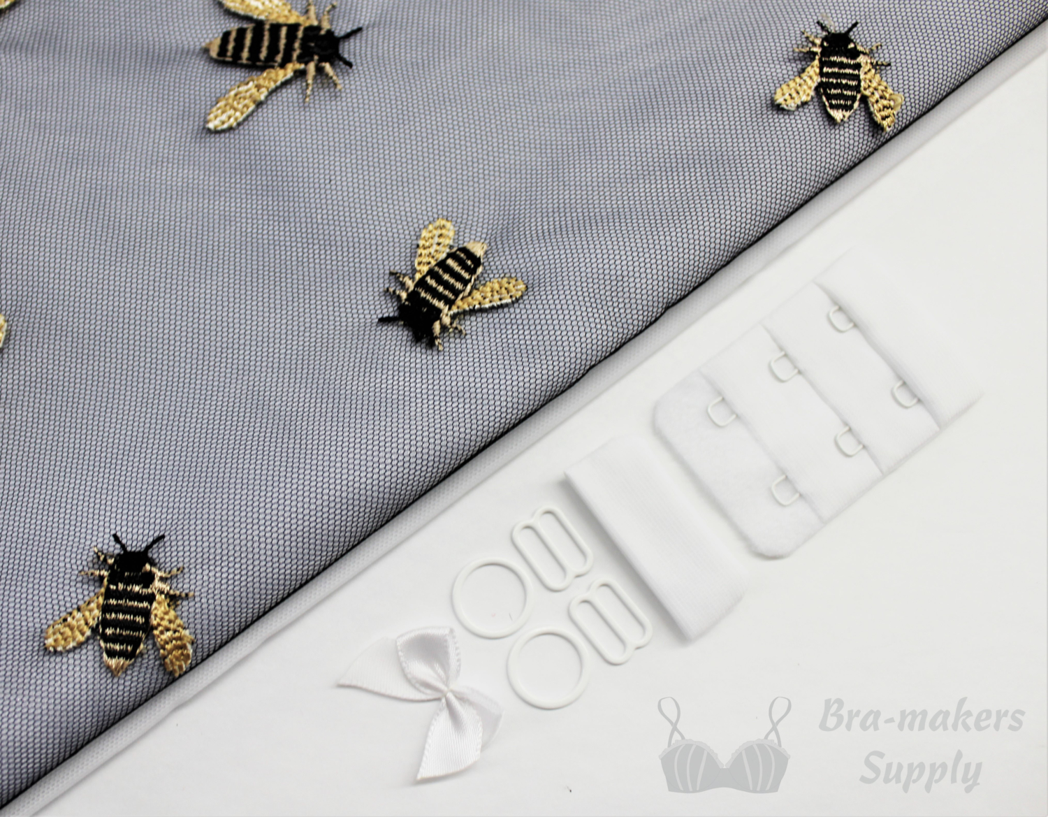 Bumble Boo-Bees Bra Kit - make your own custom bra - Bra-Makers Supply