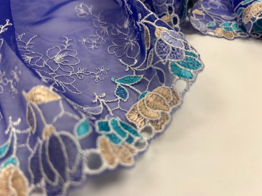 Violet Bouquet Premium Lace