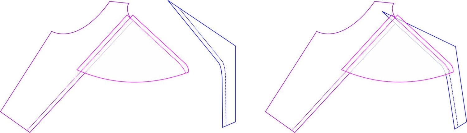 How to move the strap on Ingrid bra pattern - a tutorial from the Fairy ...